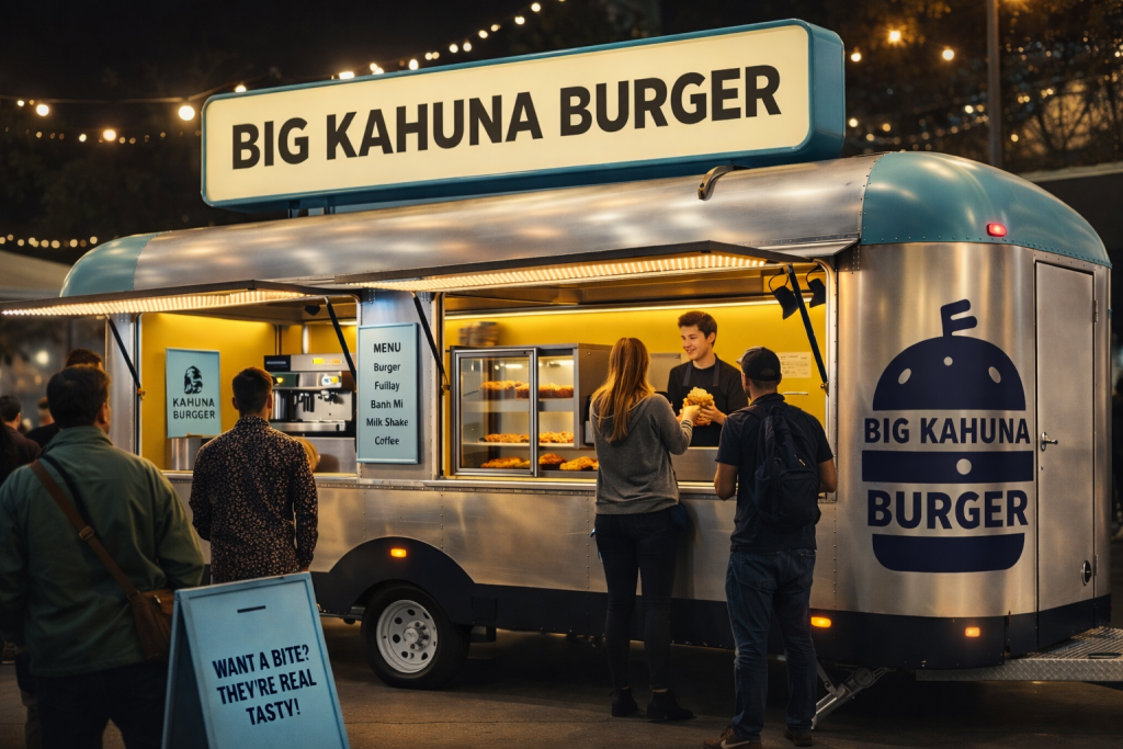 Reasons Why You Should Hire a Burger Van for an Event | Big Kahuna