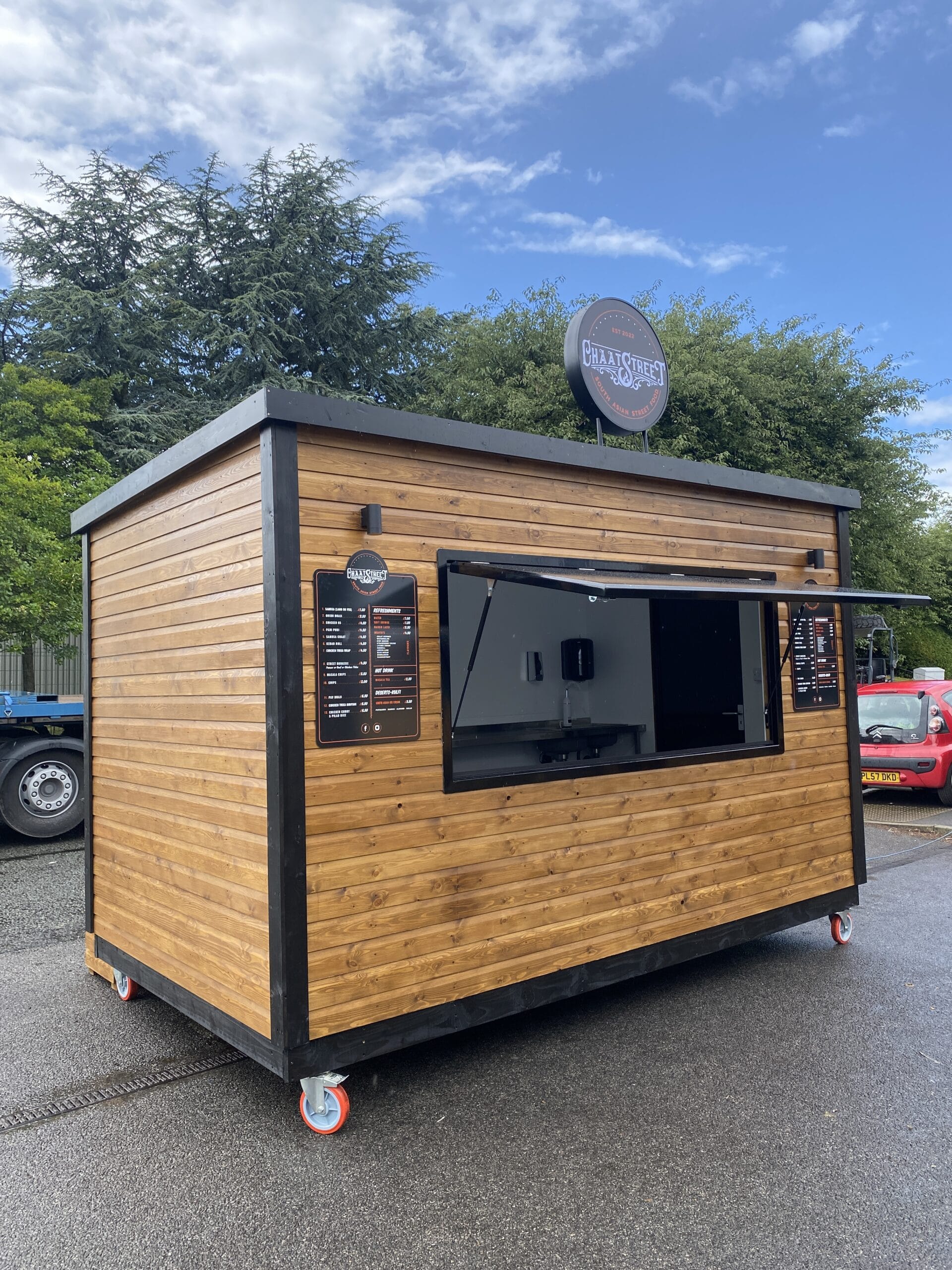 4m x 2.4m Street Food Pod | hello@bigkahuna.co.uk
