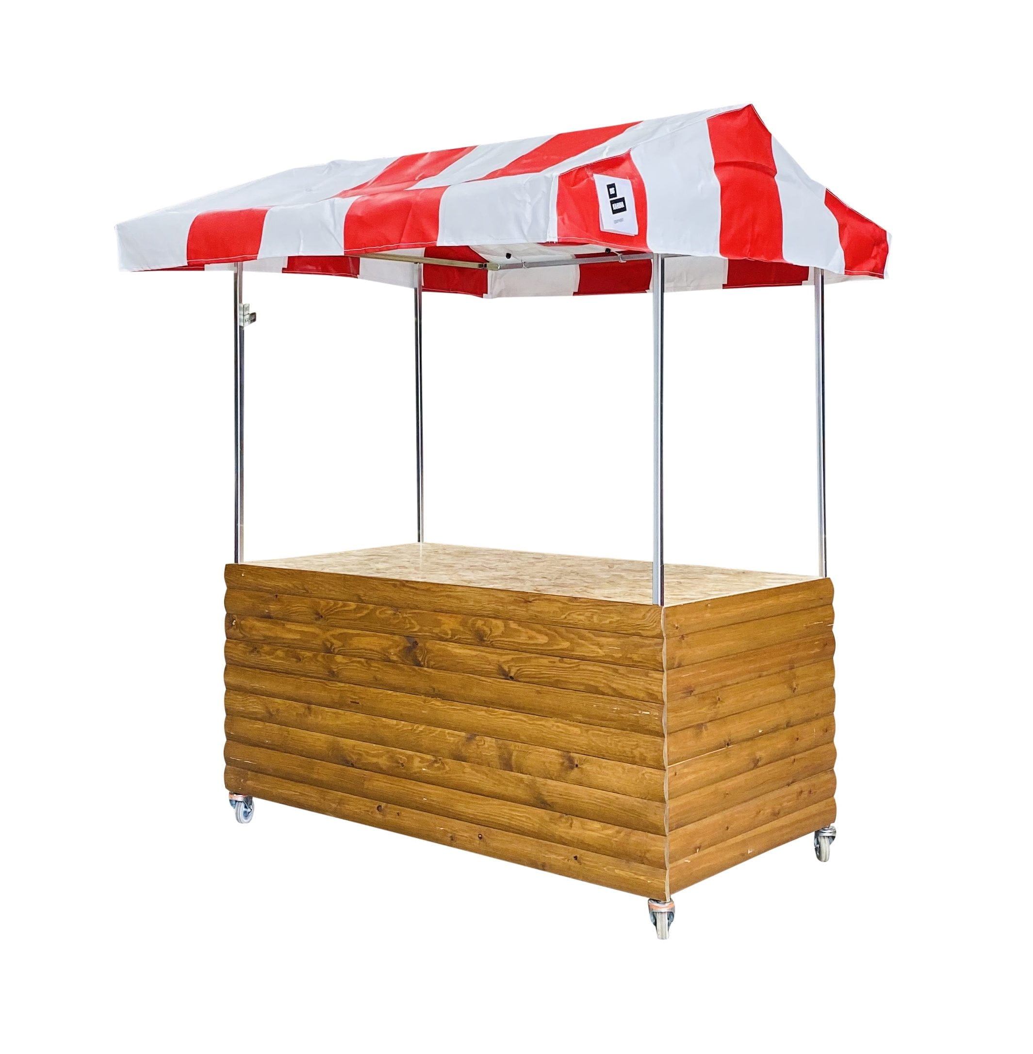 Mobile Wooden Market Stall (flat pack) | hello@bigkahuna.co.uk