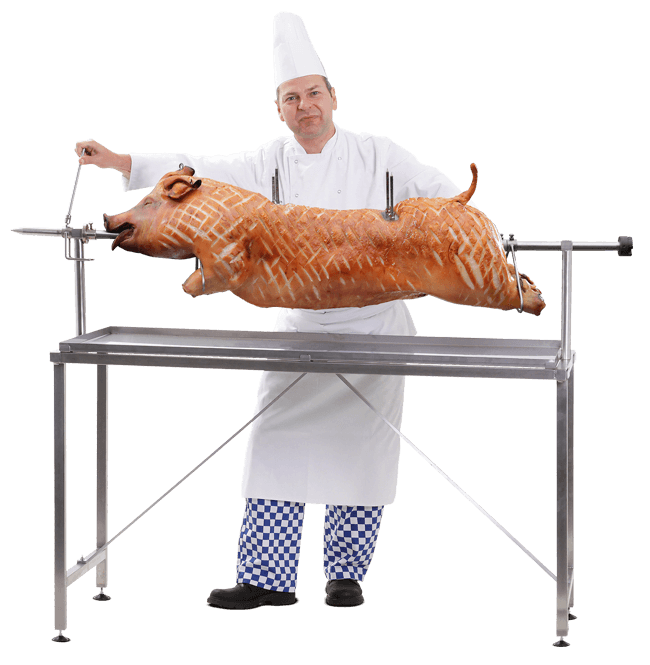 Elite Spit Roast Carving Stand | Big Kahuna