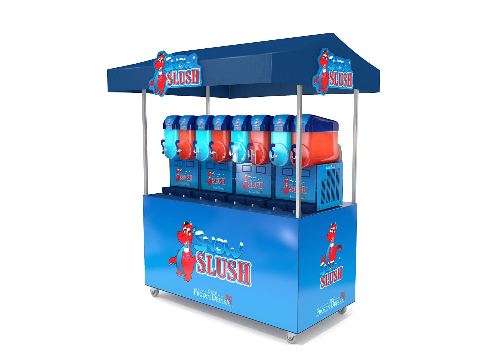 Slush Mobile Cart (flat pack) | hello@bigkahuna.co.uk
