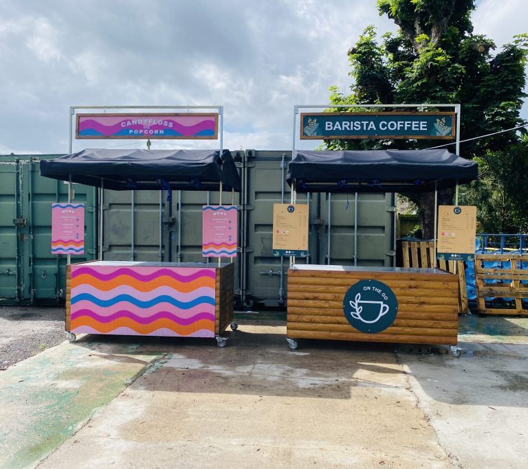 Mobile Coffee Carts for Sale (Flat pack) | Big Kahuna