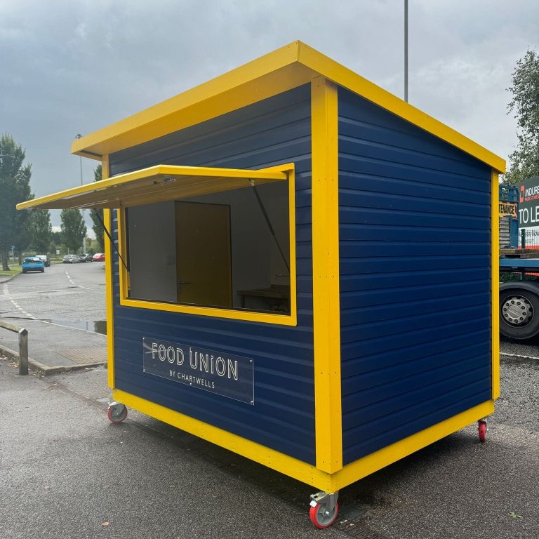 3m x 2.3m Catering Pod | hello@bigkahuna.co.uk