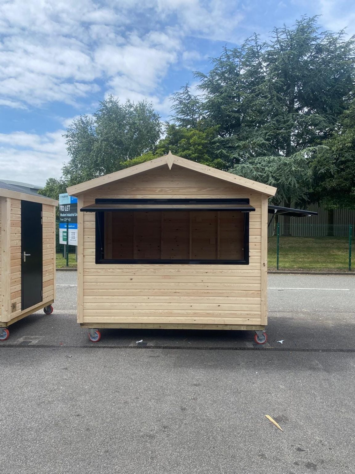 3m x 2m Food Chalets & Catering Sheds | hello@bigkahuna.co.uk