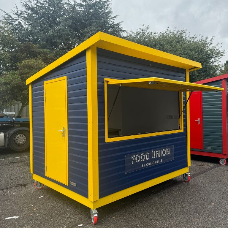 3m x 2.3m Catering Pod | hello@bigkahuna.co.uk